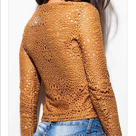 Tops | Catalina Top Camel | Poshmark